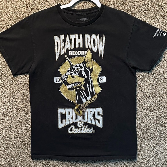 Crooks & Castles | Shirts | Crooks Castles Death Row Records Black ...